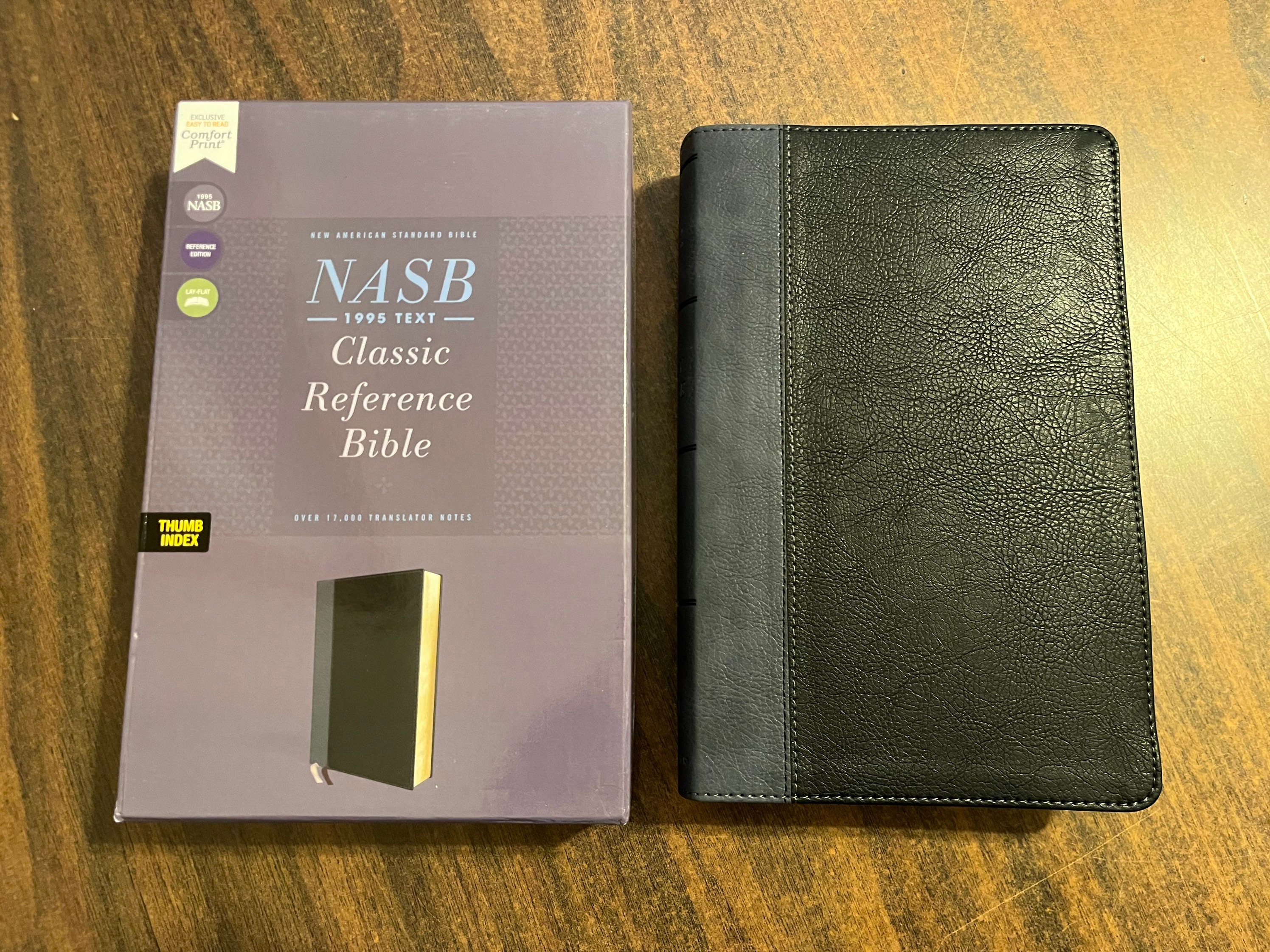 Personalized NASB Classic Reference Bible Thumb Indexed - Etsy