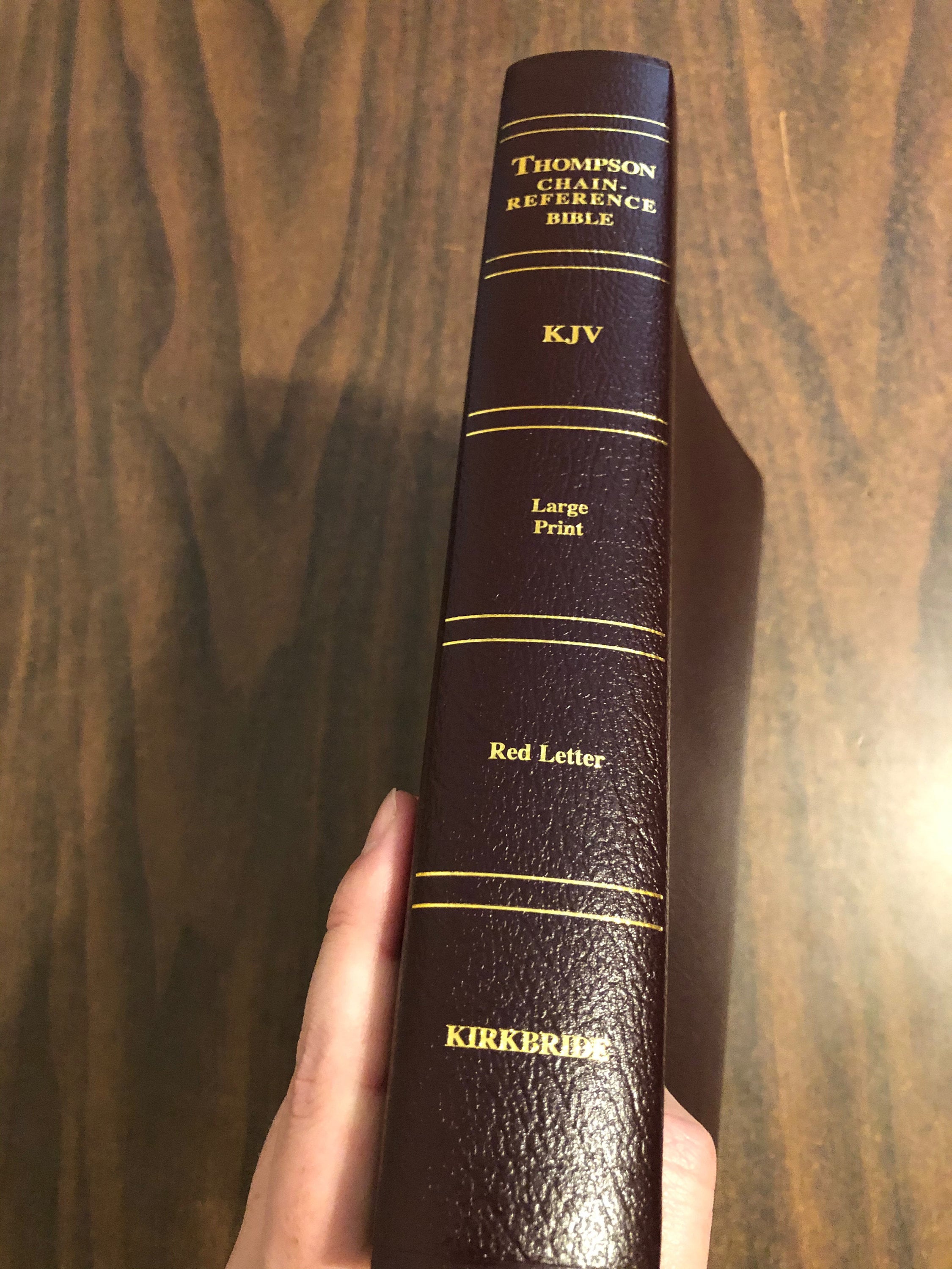PERSONALIZED KJV Large Print Thompson Chain Reference Study Bible personalized-kjv-large-print-thompson-chain-reference-study-bible