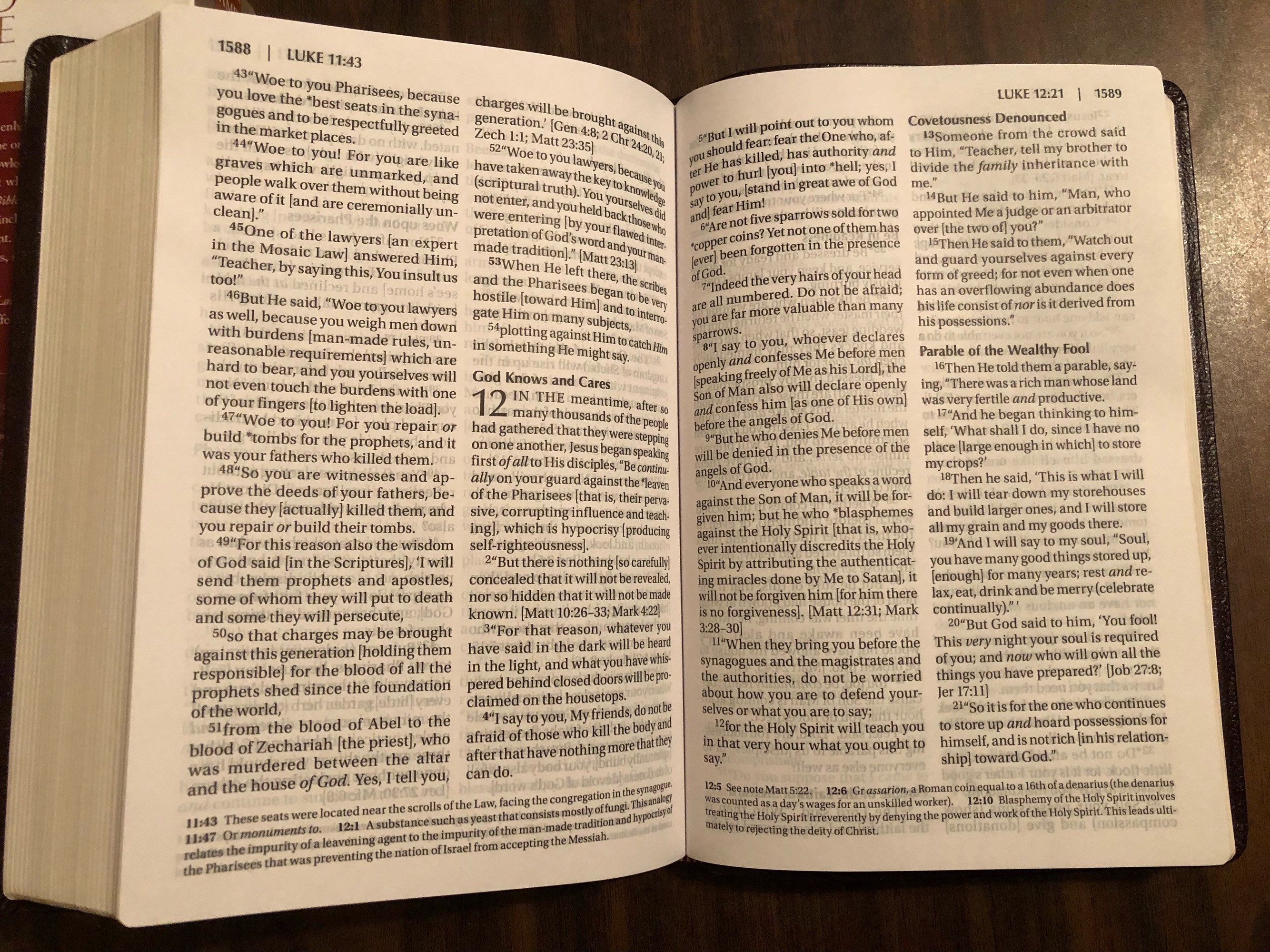 PERSONALIZED Amplified Large Print Bible Burgundy Bonded Leather PERSONALIZED Amplified Large Print Bible Burgundy Bonded Leather