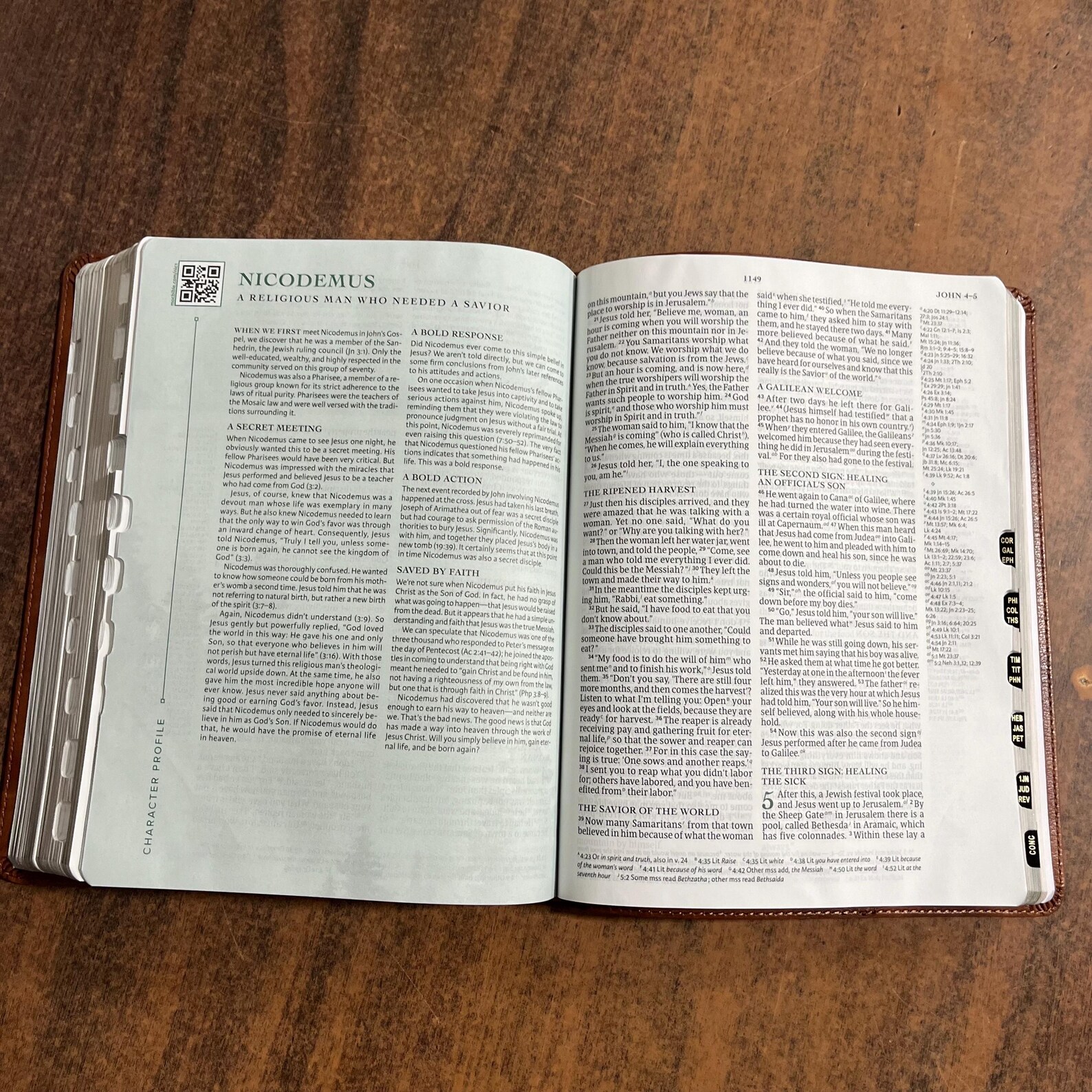 Personalized Mens Bible, CSB Men of Character Study Bible Thumb Indexed ...