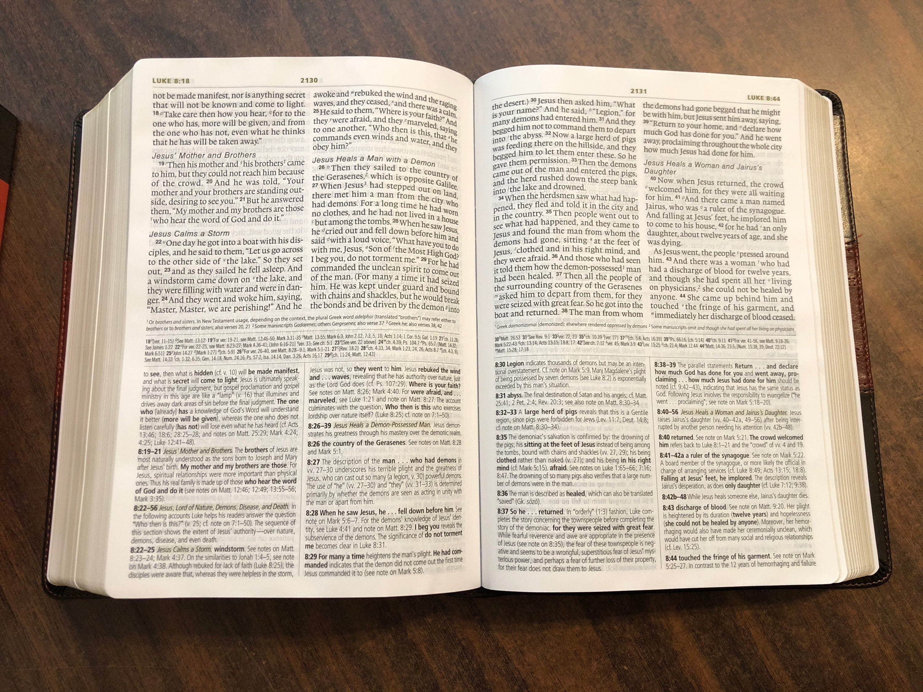 Personalized ESV Large Print Study Bible - Forest / Tan TruTone, Custom ...