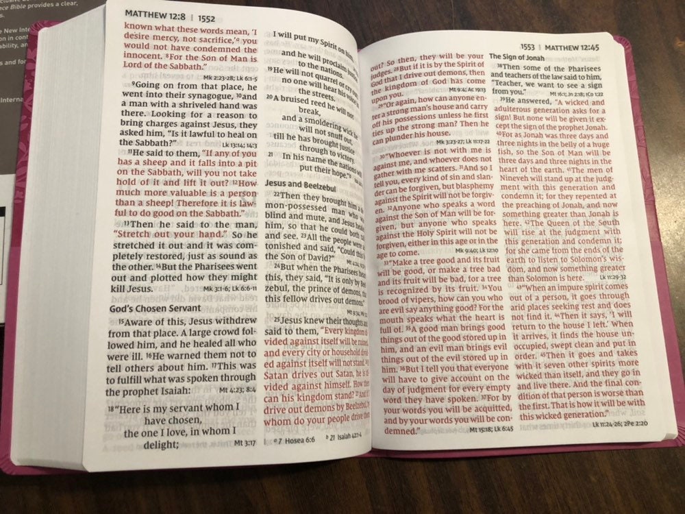 PERSONALIZED NIV Super Giant Print Reference Bible Pink personalized-niv-super-giant-print-reference-bible-pink