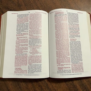 Personalized NIV Wide Margin Bible - Brown Leathersoft, Custom ...