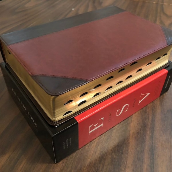Personalized Esv Study Bible Indexed - Etsy
