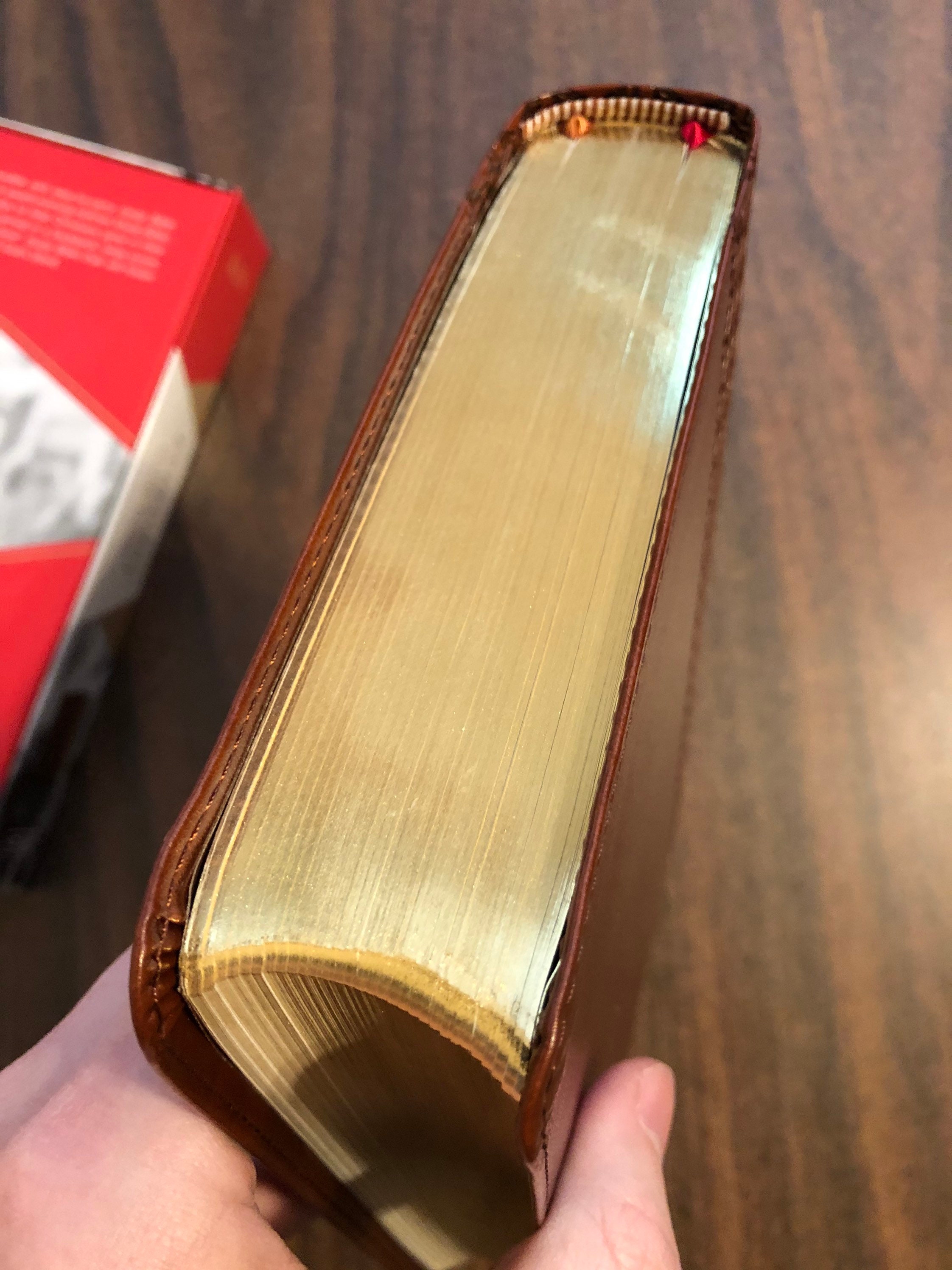 Personalized KJV Everyday Study Bible - Tan LeatherTouch Custom ...