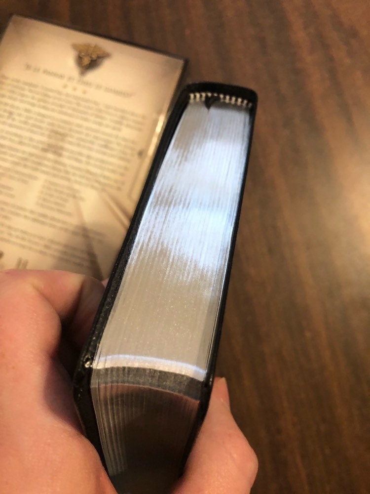 PERSONALIZED ** HCSB Doctors Bible Compact - Black Bonded Leather ...