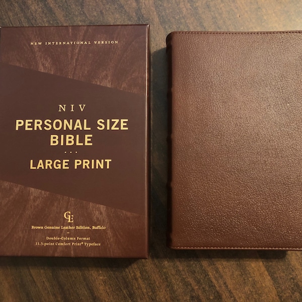 Bible and Engraving Niv Leather - Etsy