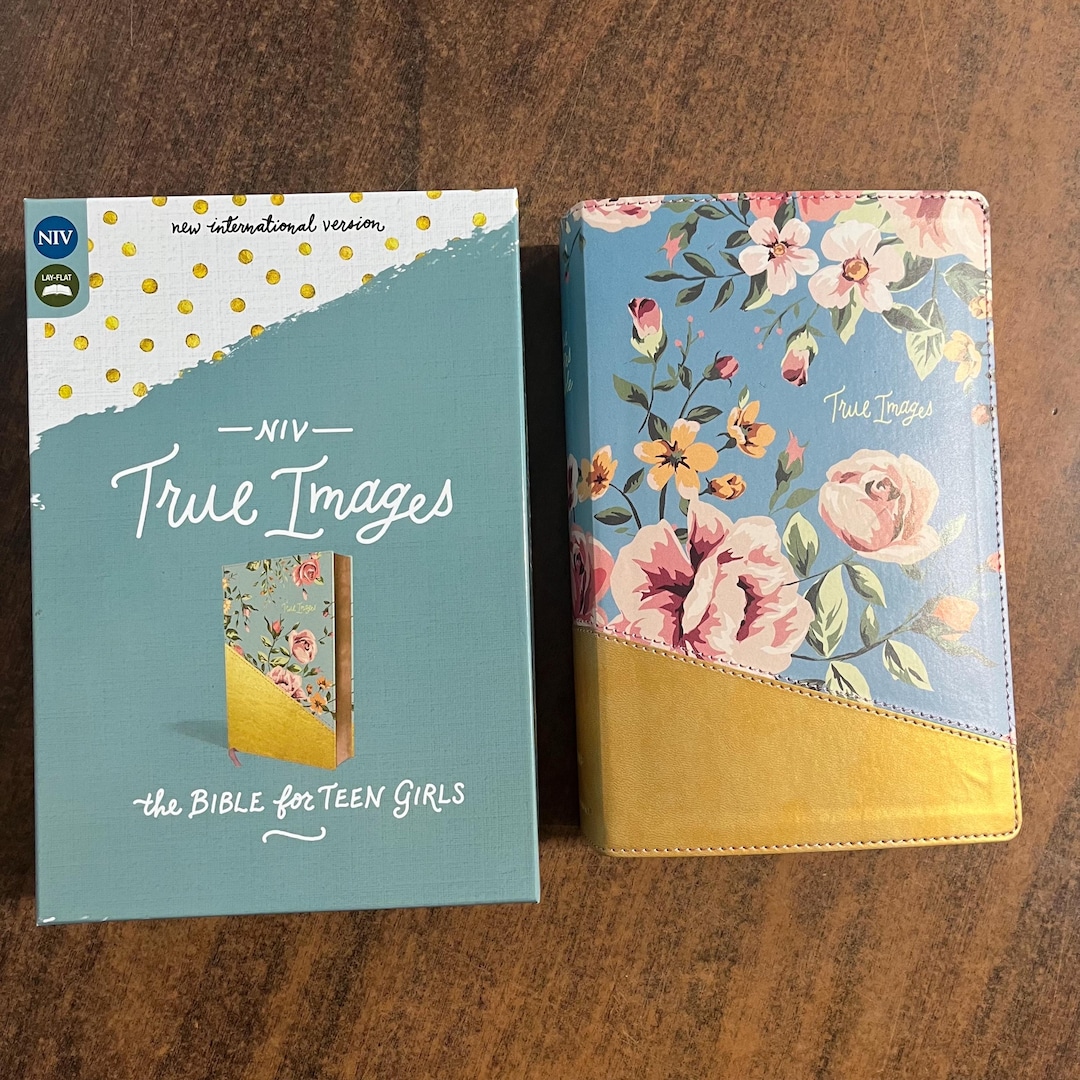 Personalized NIV True Images Study Bible for Teen Girls - Turquoise ...