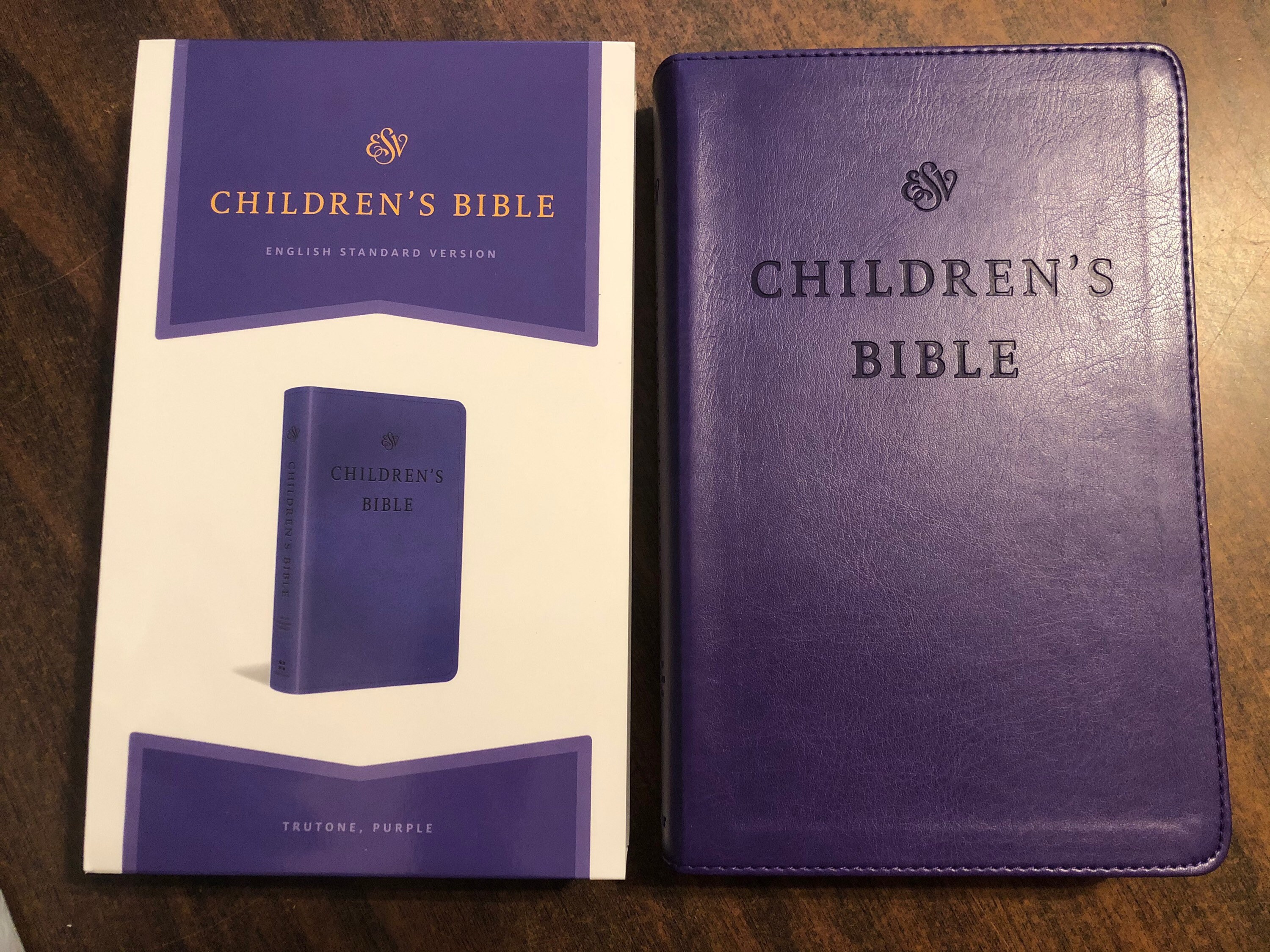 PERSONALIZED ESV Children s Bible Purple Trutone Custom Imprinted personalized-esv-children-s-bible-purple-trutone-custom-imprinted