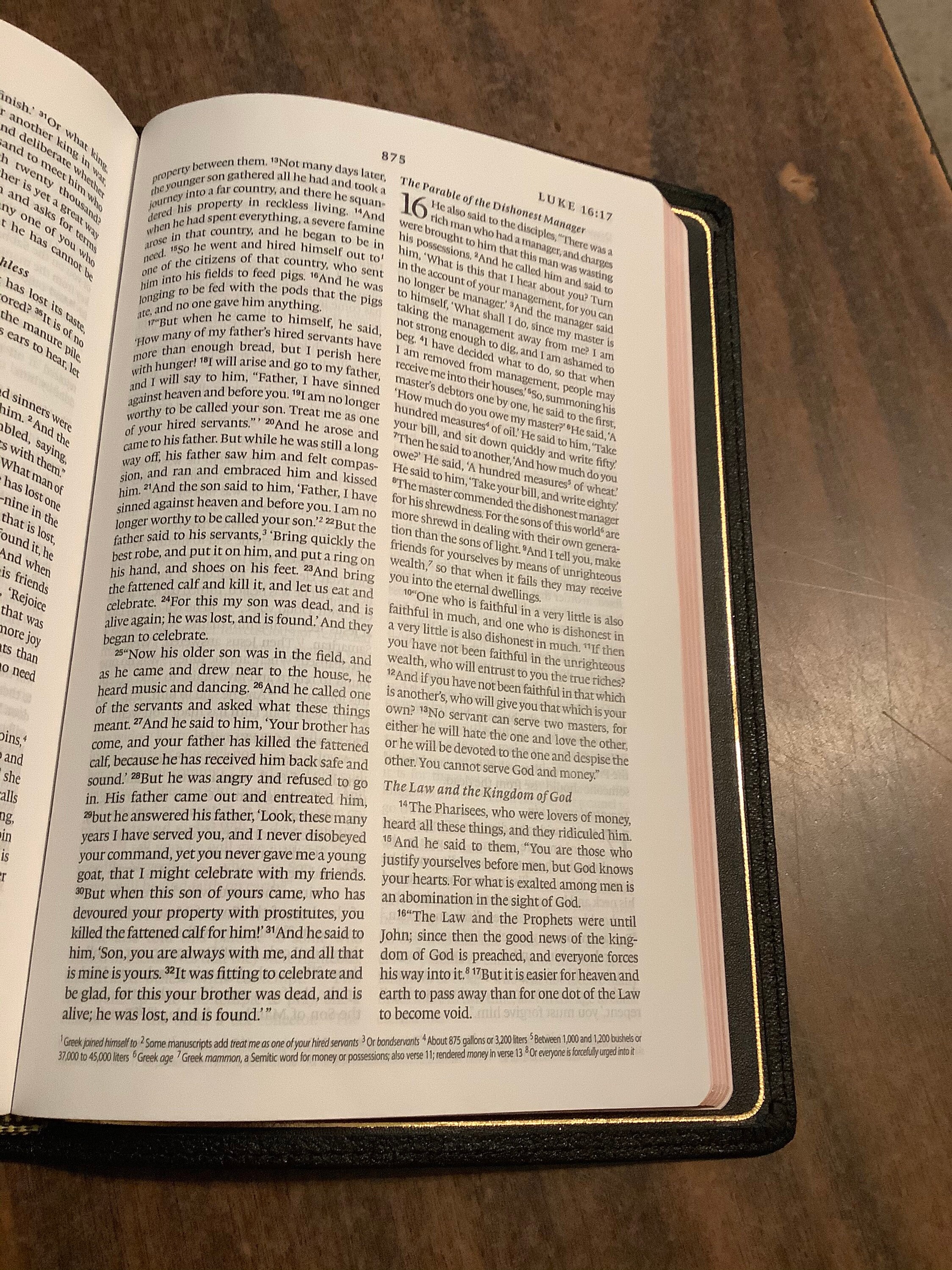 PERSONALIZED ESV Heirloom Thinline Bible Black Genuine Goatskin personalized-esv-heirloom-thinline-bible-black-genuine-goatskin