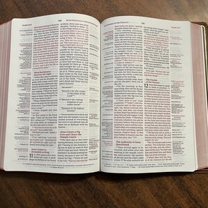 Personalized NIV Thompson Chain Reference Study Bible Large Print ...