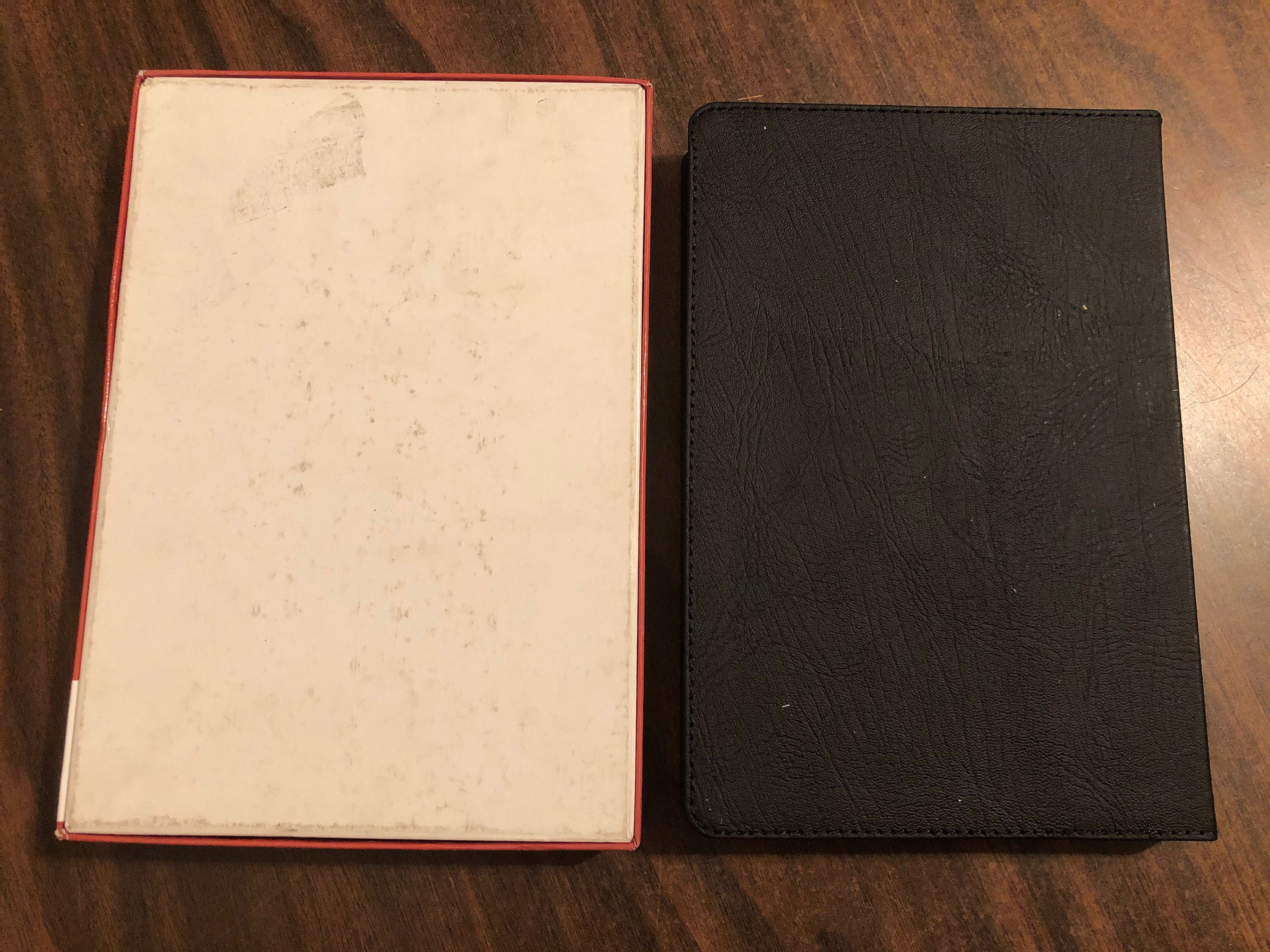 PERSONALIZED KJV Large Print Ultrathin Reference Bible Black Genuine personalized-kjv-large-print-ultrathin-reference-bible-black-genuine