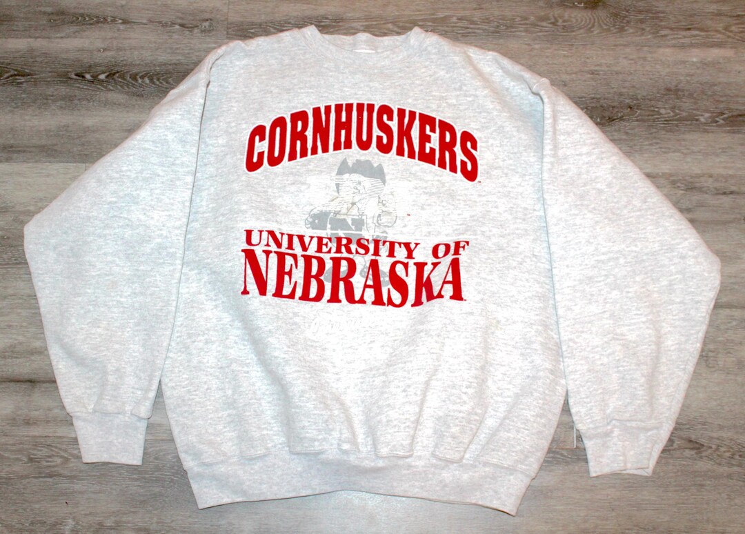 Vintage 80s 90s Clothing University of Nebraska Corn Huskers Football ...