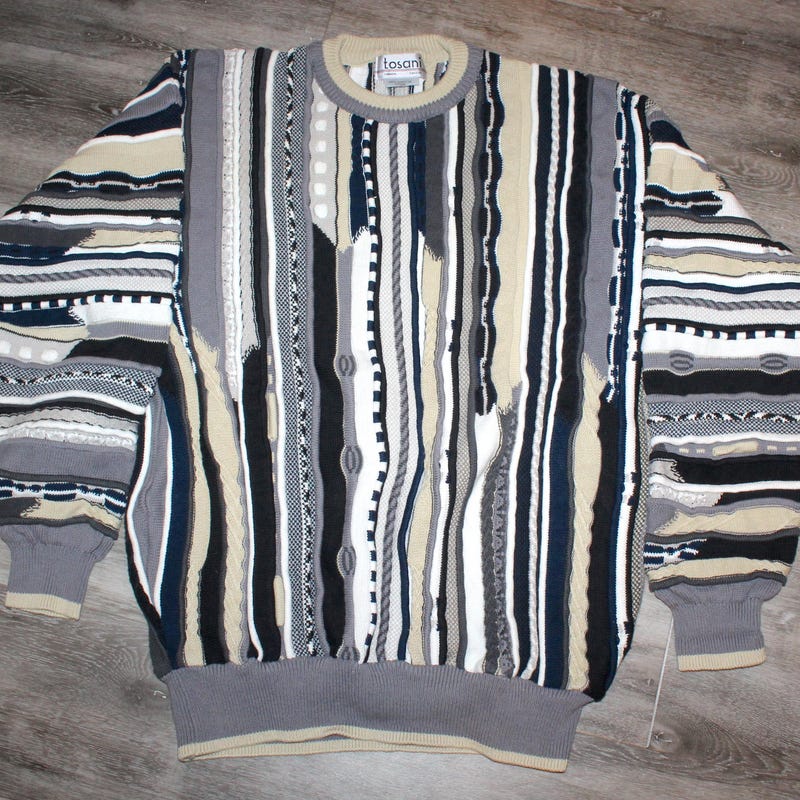 Coogi Sweater - Etsy