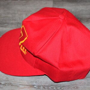 Vintage 80s 90s Clothing Mcdonalds Fast Food Uniform Costume Adjustable ...