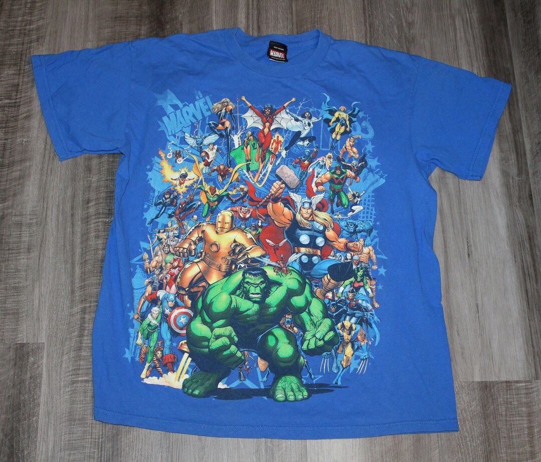 Vintage 90s Clothing Mad Engine Marvel Comics Men Size Small ...