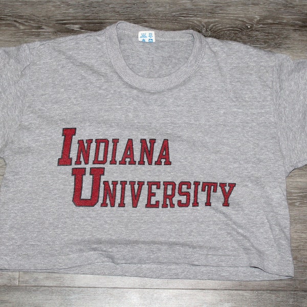 Indiana University Crop Top - Etsy