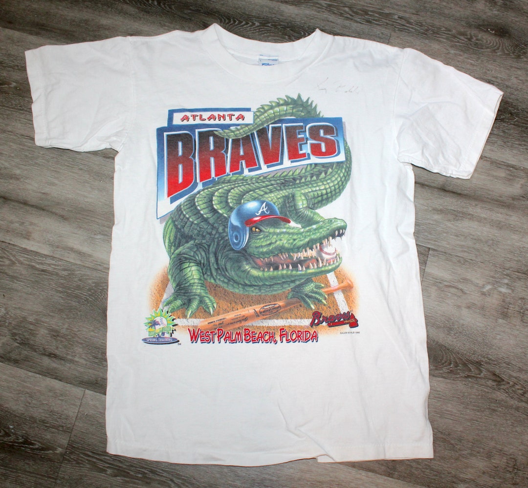 Vintage 90s Clothing MLB Atlanta Braves Baseball 1995 Spring Training ...