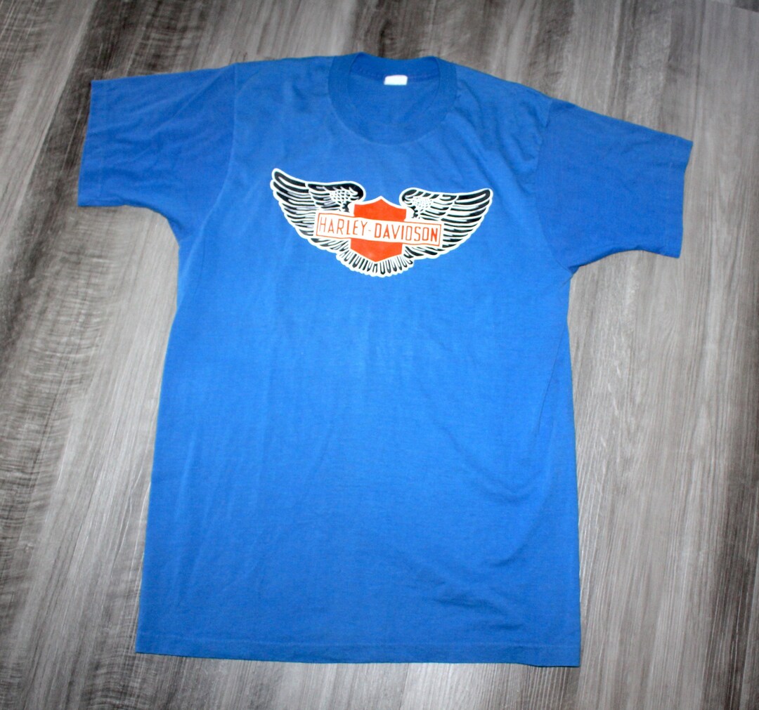 Vintage 70s 80s Clothing Harley Davidson Motorcycle Steubenville Ohio ...