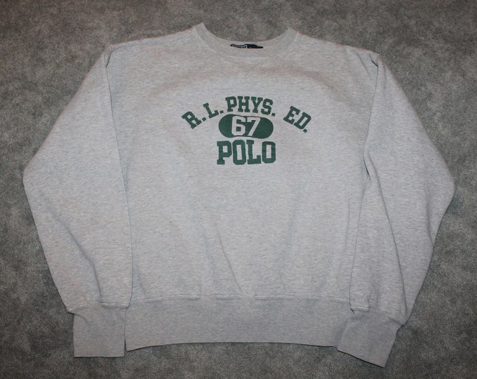 Vintage 90s Clothing Ralph Lauren Polo Phys Ed Men Size Small - Etsy