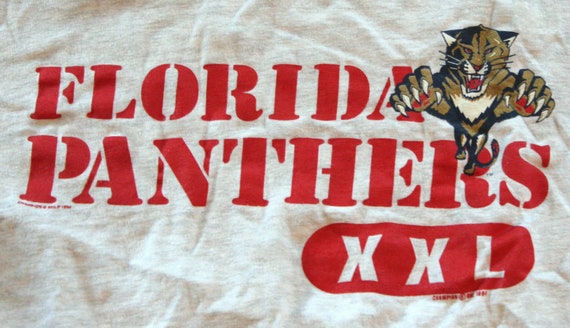 Vintage 90s Clothing Nhl Florida Panthers Hockey Cham… Gem