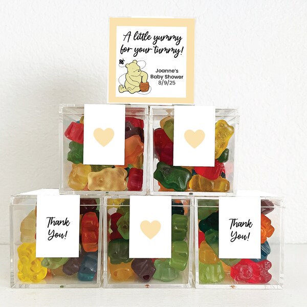 Winnie the Pooh Gummy Bear - Etsy