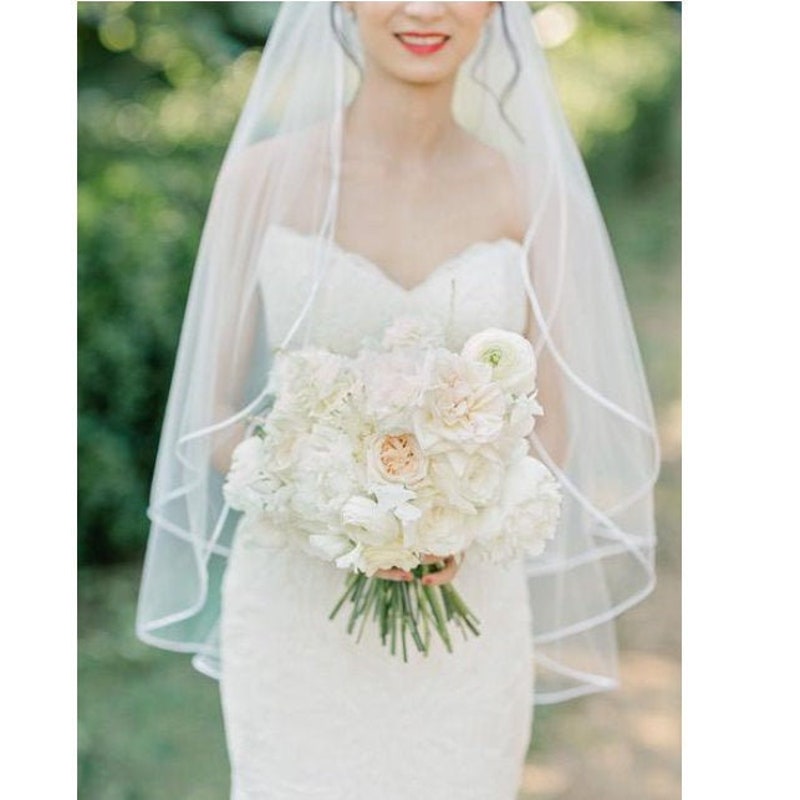 Double Layer Veil - Etsy