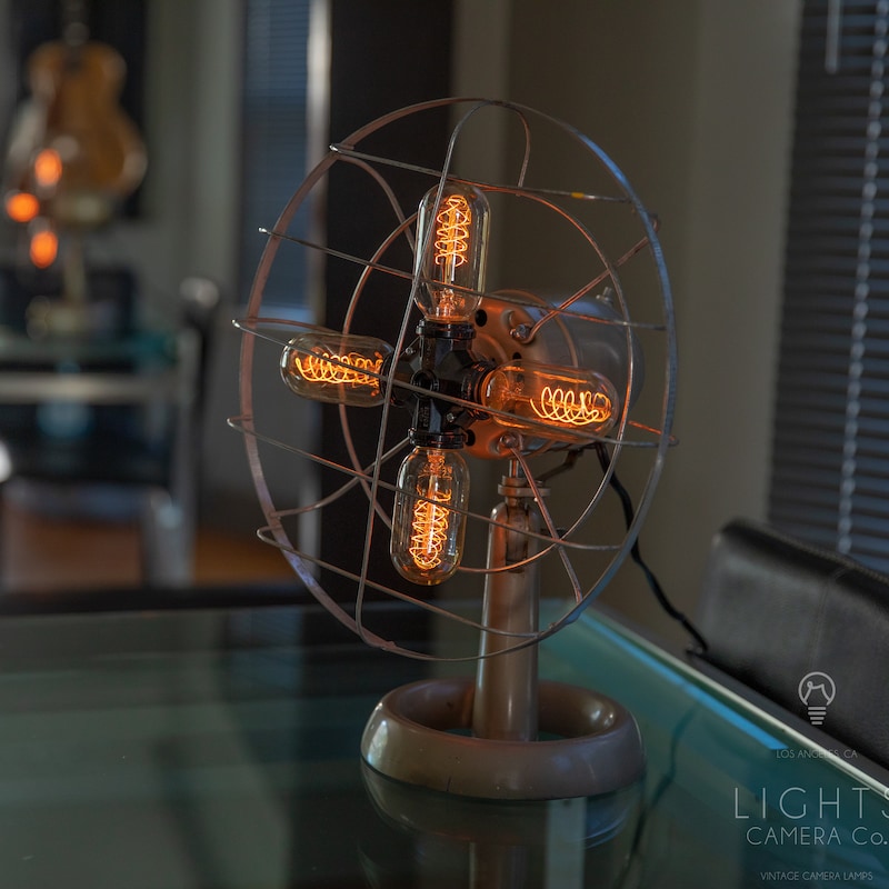 Fan Lamp - Etsy