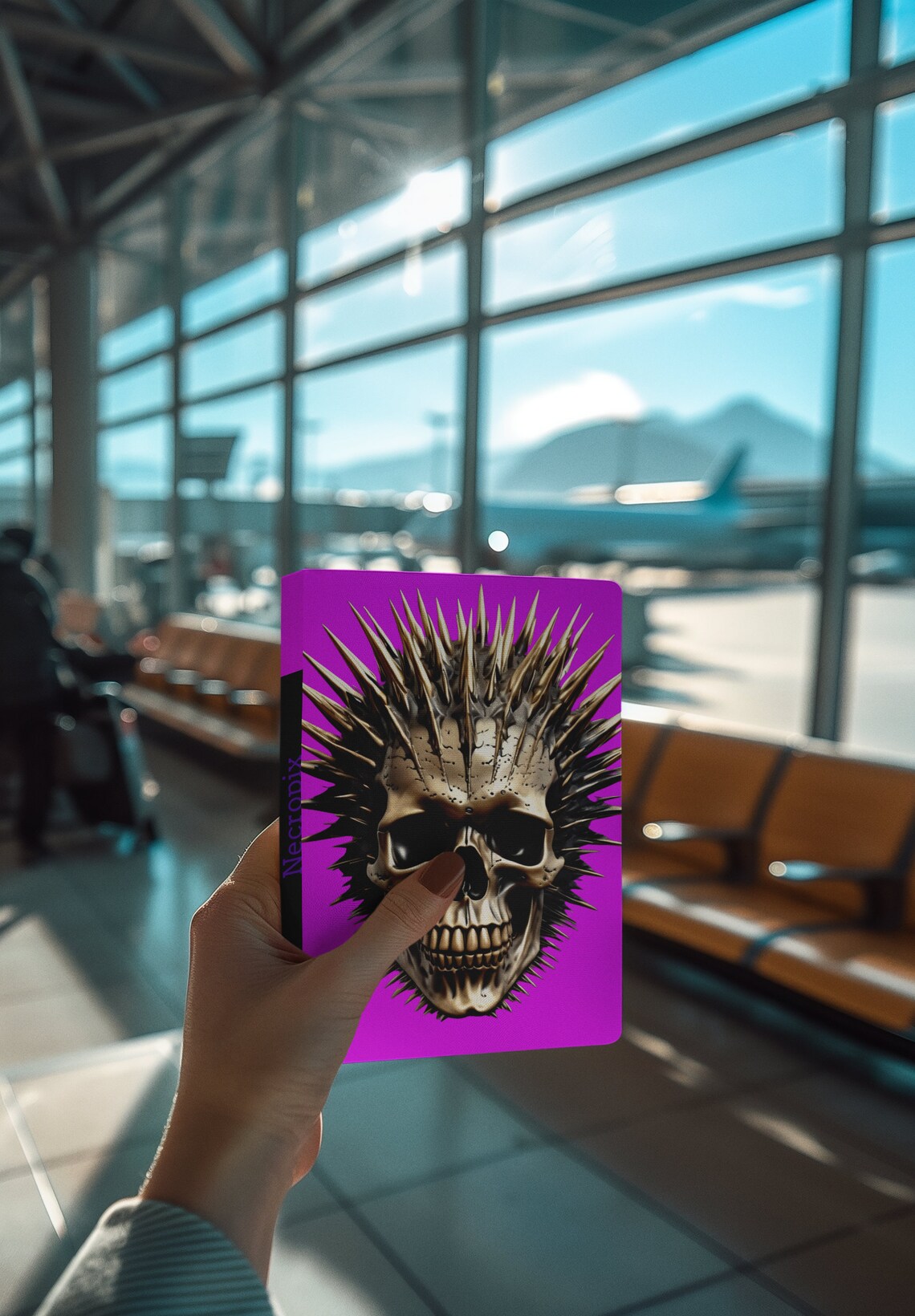 Skull With Spikes | Skull Spikes PNG | Skull PNG | Sublimation | 300 ...