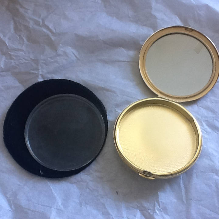 Vintage Gucci Make Up/Powder Compact Blue Great Condition | Etsy