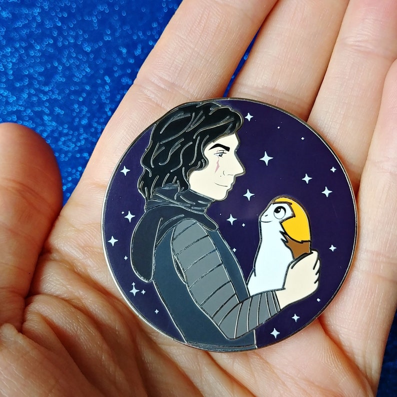 Rey & Ben Reylo Pin Character Series Enamel Pin - Etsy