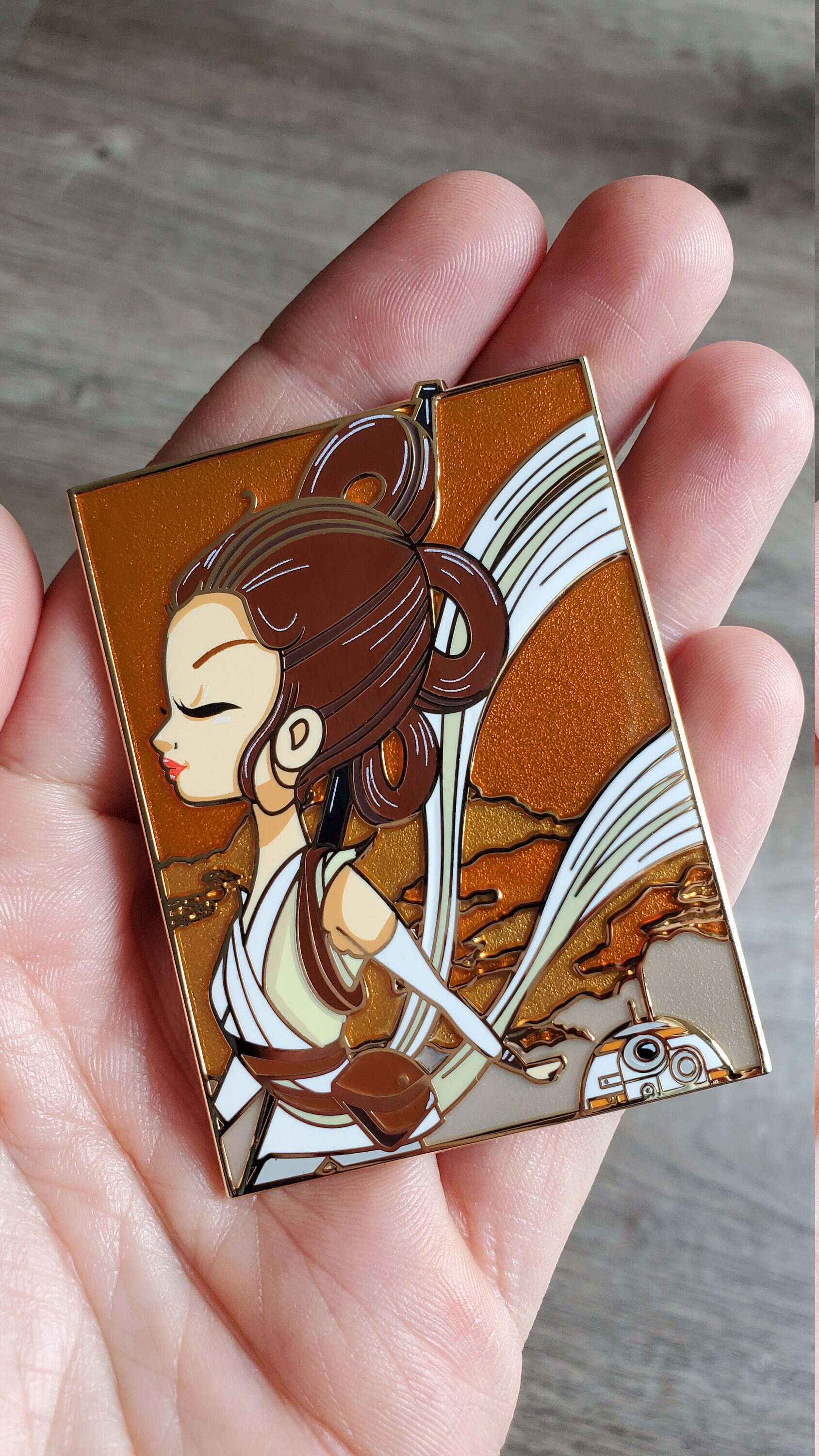 Unconquerable Souls Lady Rey Pin by Tomorrowland Design - Etsy