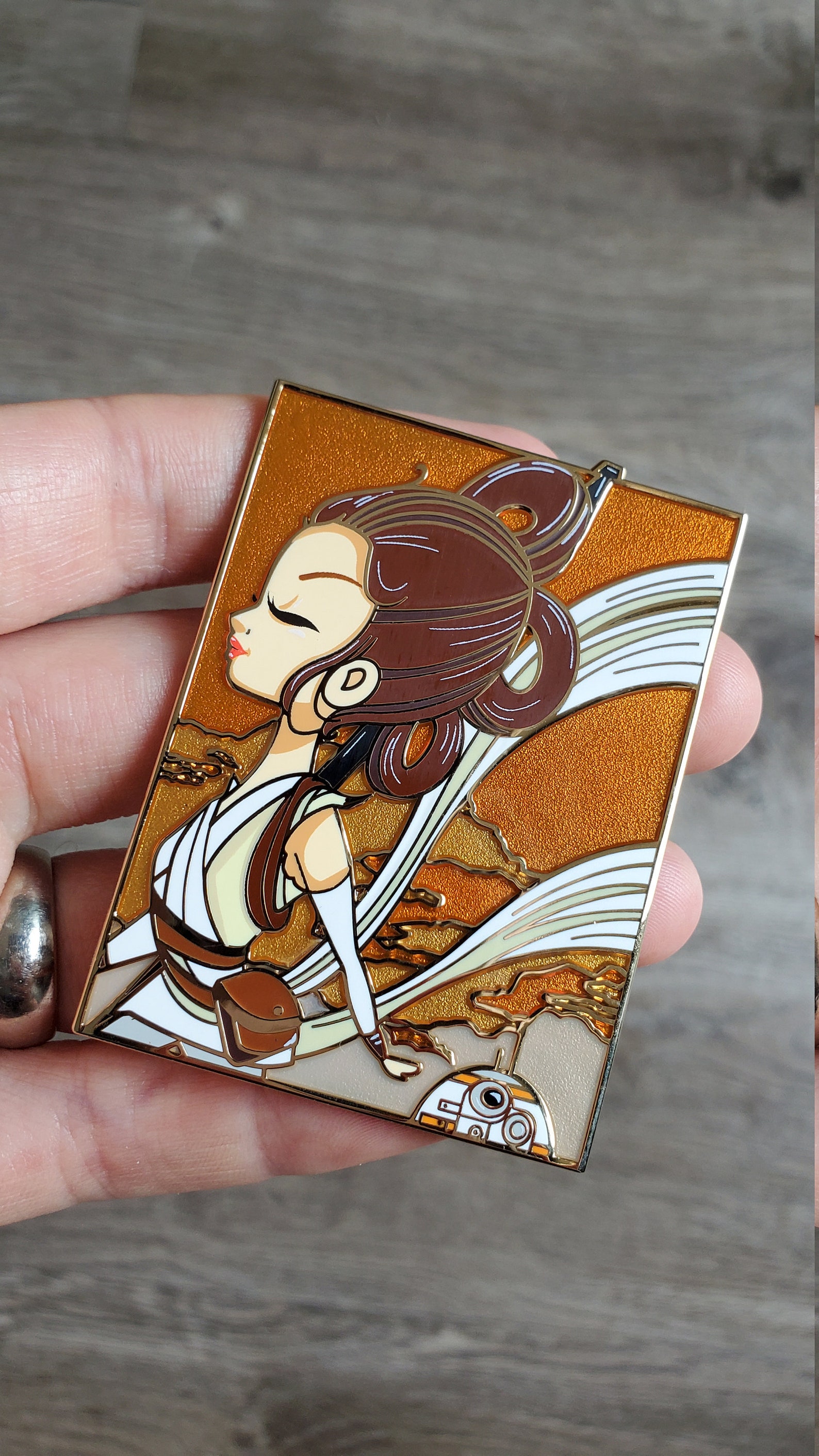 Unconquerable Souls Lady Rey Pin by Tomorrowland Design - Etsy
