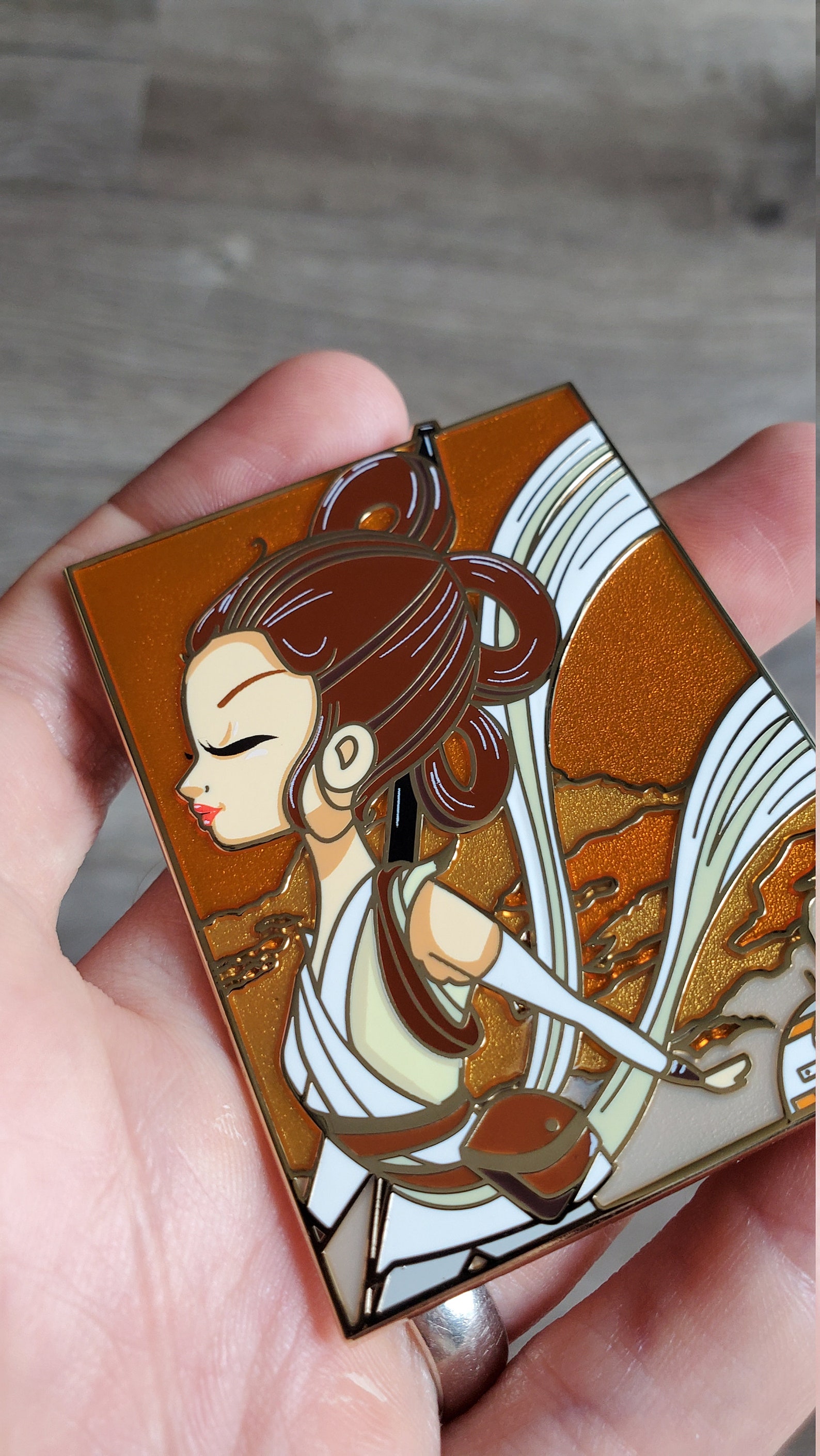 Unconquerable Souls Lady Rey Pin by Tomorrowland Design - Etsy