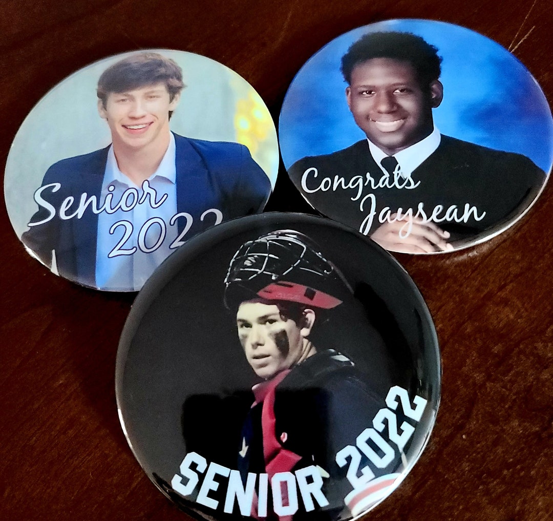 Graduation Buttons Graduation Pins Senior Patch Buttons, Senior 2024 ...