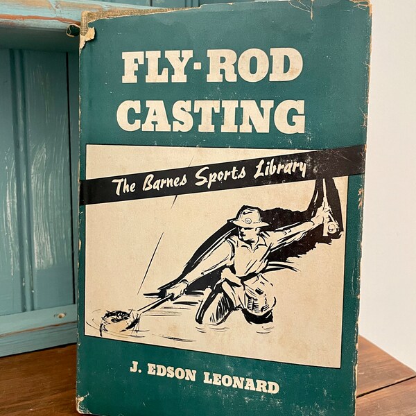 Vintage Fishing Book - Etsy