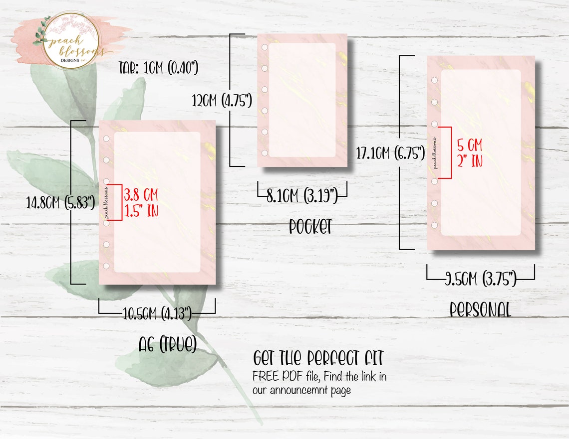 To Do List With Heart Check Box Planner Inserts A5 Half | Etsy