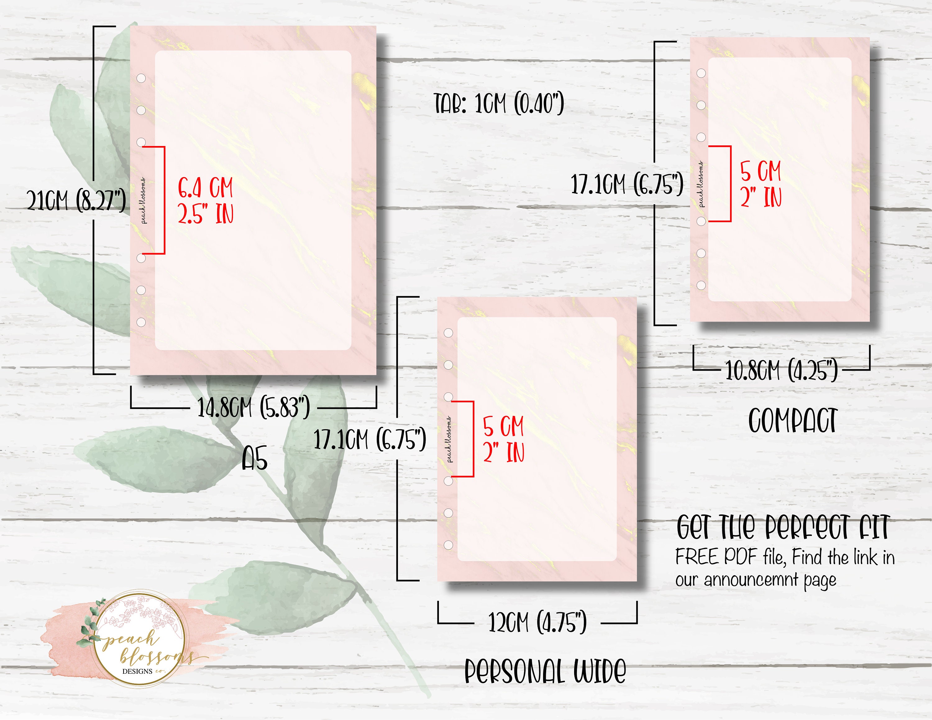 4 Quadrant to Do List With Heart Check Box Planner Inserts || A5, Half ...