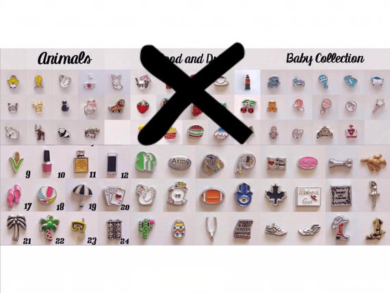 Memory Locket Floating Charms Floating Locket Jewlery Charm - Etsy