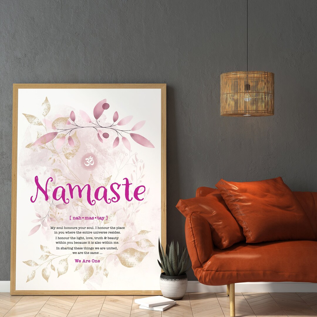 Namaste Definition Art Print: Reiki Inspiration (digital Download) - Etsy