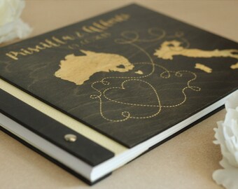 Guest Book Map - Etsy