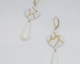 Kintsugi Earrings - Etsy