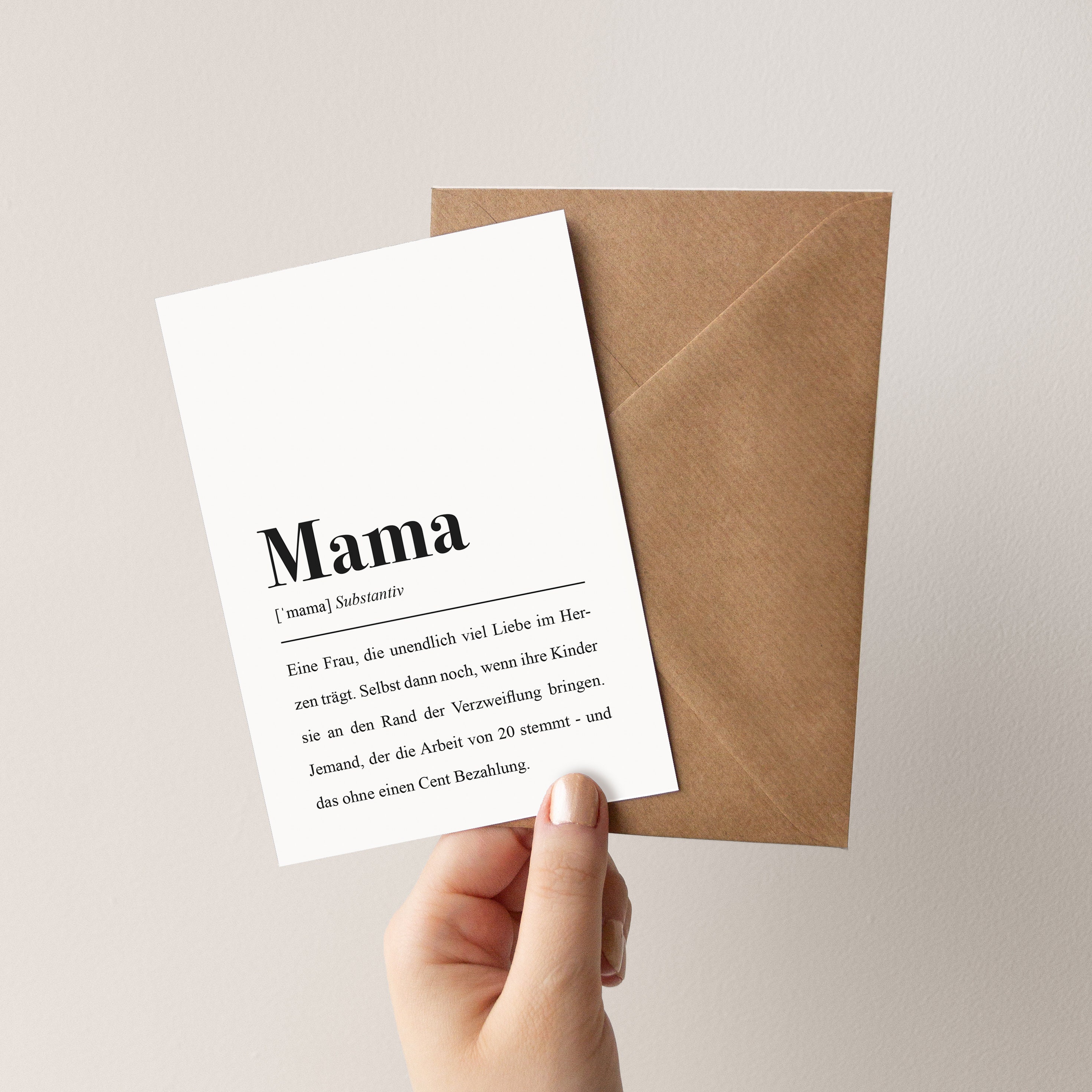 Mama Karte - Etsy España