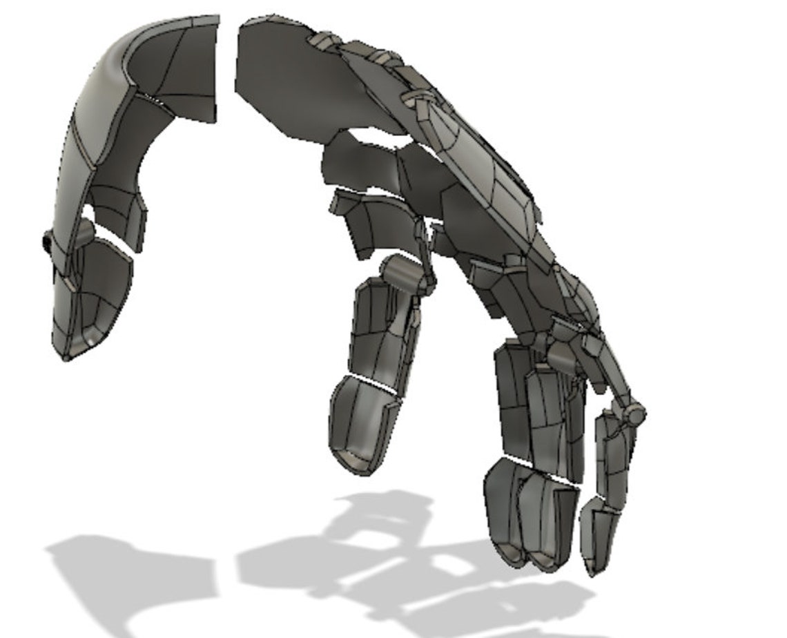 Genji Robotic Hand 3D PRINTING FILES - Etsy