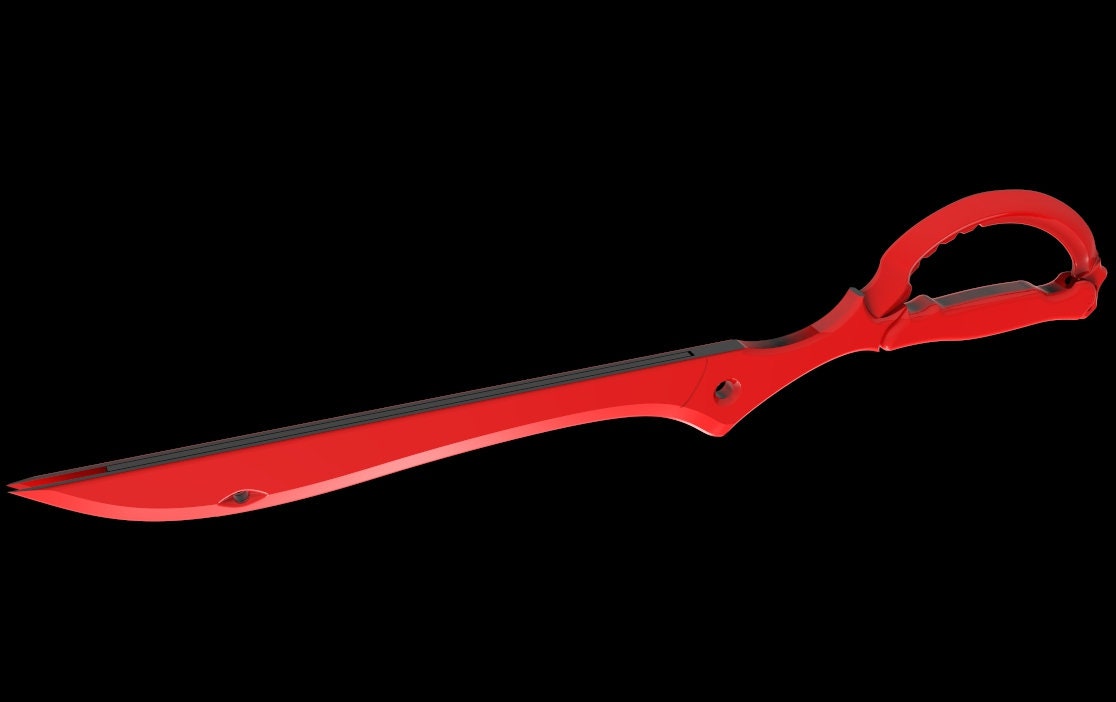 Kill La Kill Scissor Blade 3D PRINTABLE FILES - Etsy