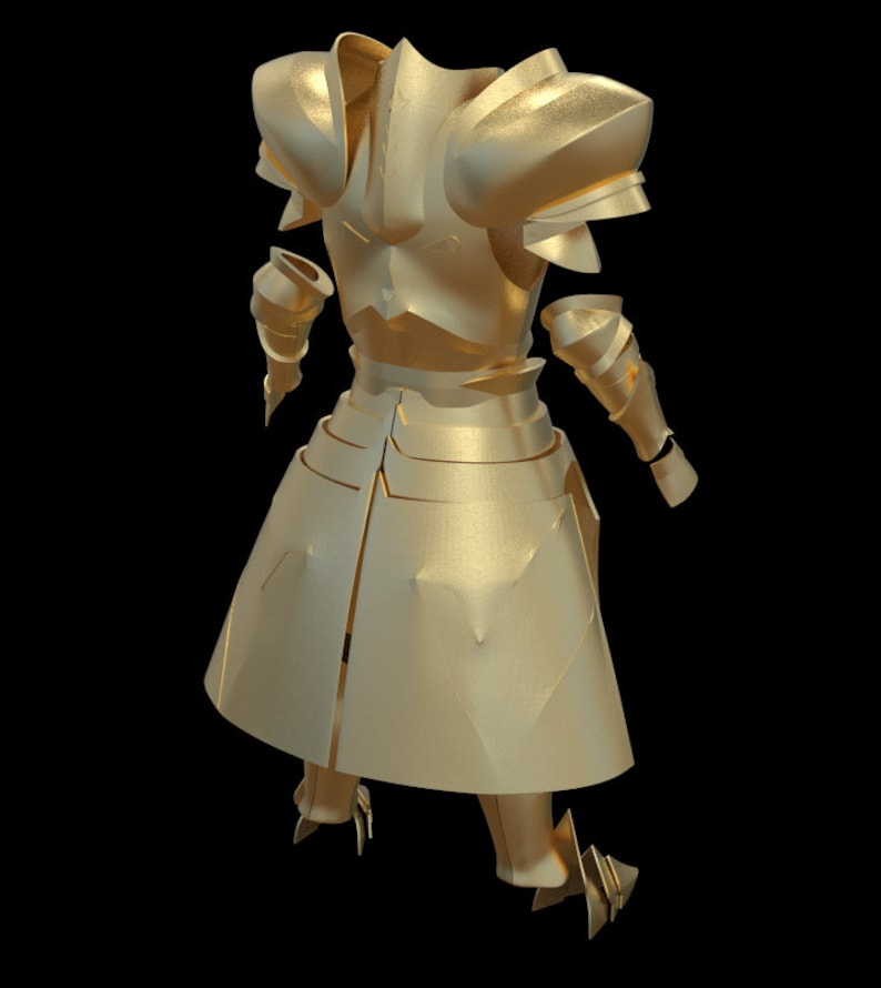 Gilgamesh Armor 3D PRINTABLE FILES - Etsy