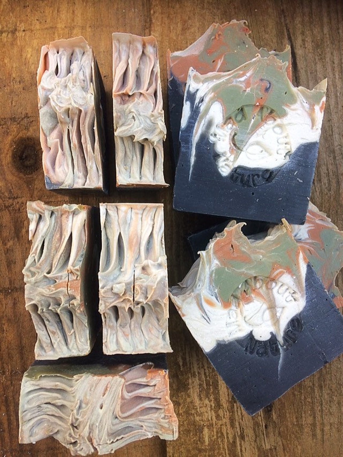 Charcoal Lime & Ginger Soap Bar-UK Handmade Natural Vegan Soap | Etsy