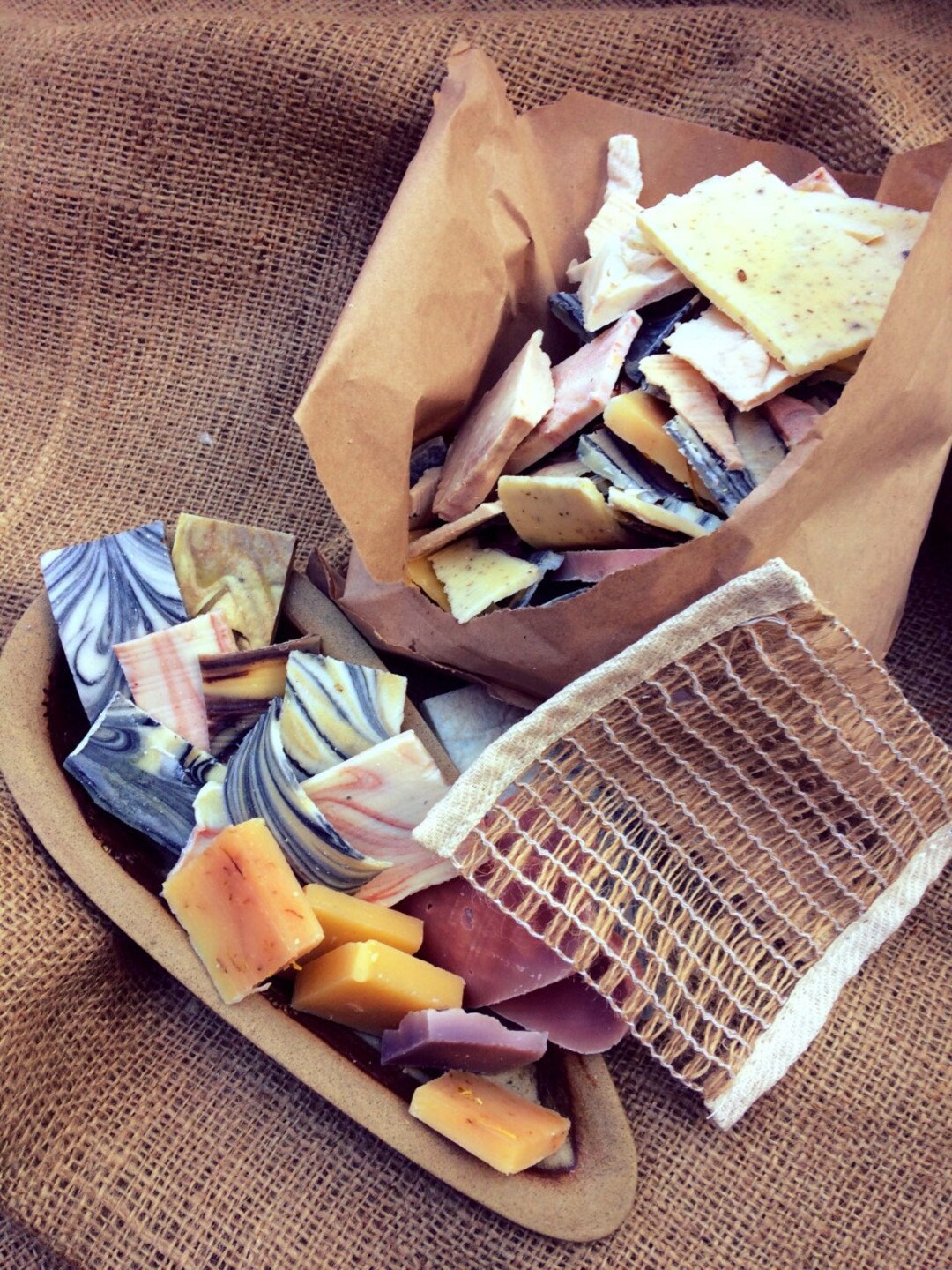 1kg Handmade Soap 'odds & Suds'handmade Soap Offcuts-palm Oil Free ...