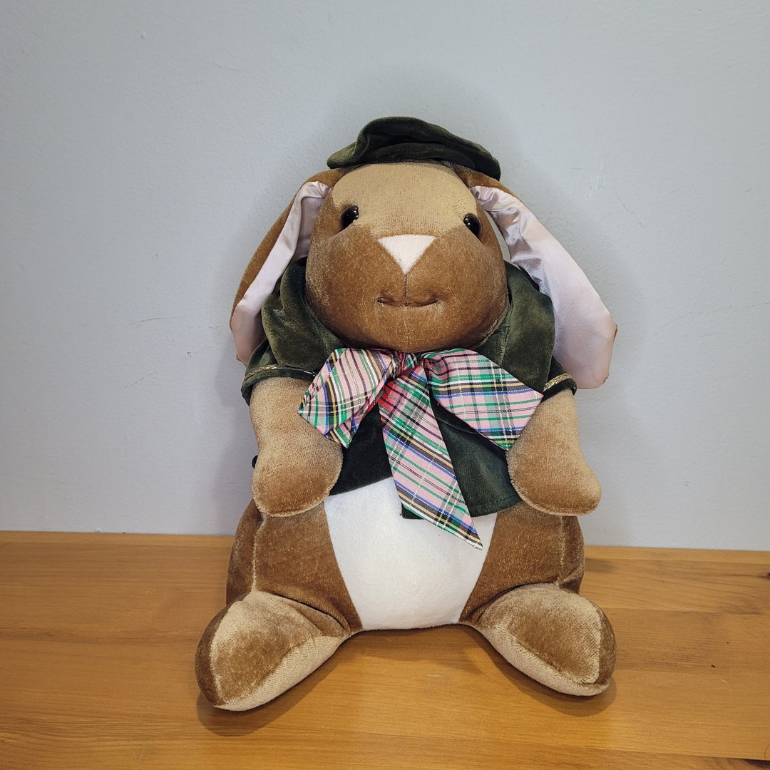 Vintage 15 Retro Bunny Rabbit Plush Toy Soft and Cuddly Collectible ...