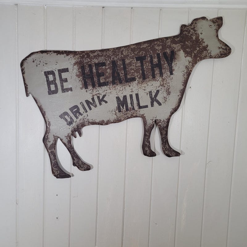 Vintage Dairy Sign - Etsy